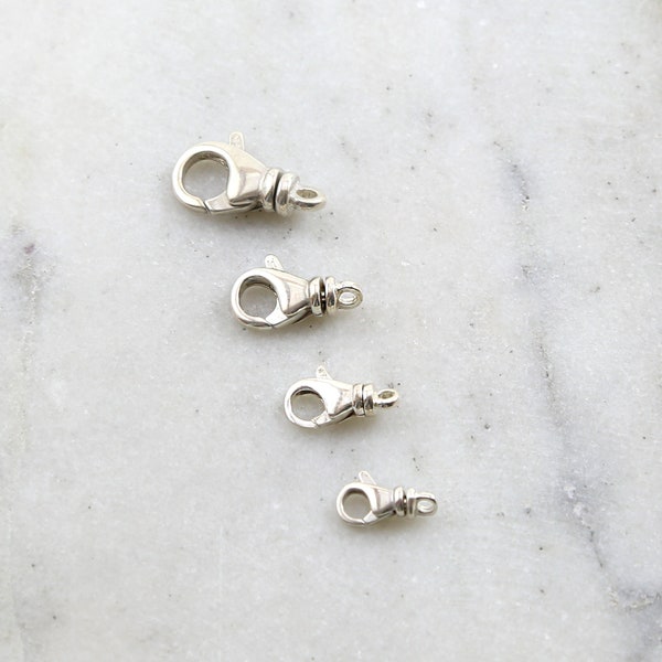 Sterling Swivel Clasp - Etsy