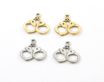 Handcuff Charm | Etsy