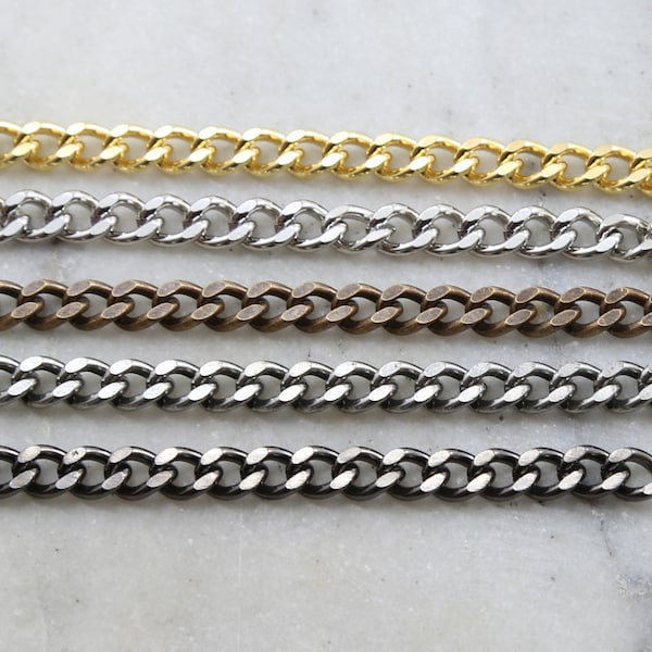Fake Diamond Chain - Etsy