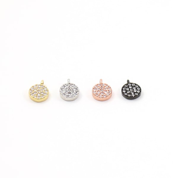 Pave Charm - Etsy