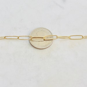 Gold Plated Over Brass Light Elongated Oval Flat Drawn Rectangle Cable ...