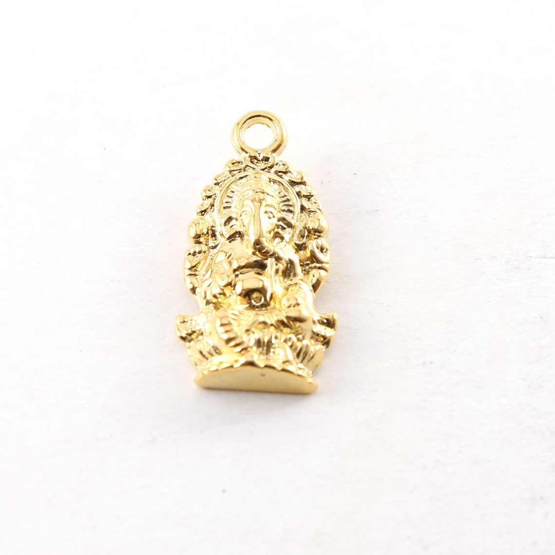 Large Detailed Ganesh Deity Charm Hindu Hinduism Spiritual | Etsy