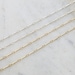 6mm X 2.5mm Thick Elongated Flat Rectangle Cable Chain Box Chain 14K GF ...