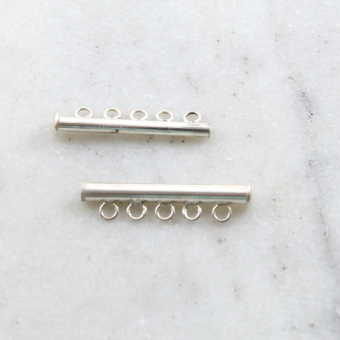 5-strand Slide Clasp in Sterling Silver Jewelry Making - Etsy