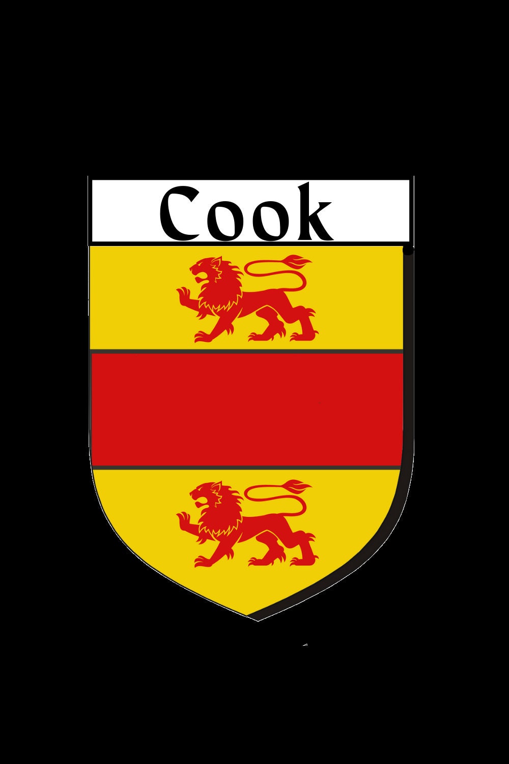 2 - Cook Family Coat of Arms Download | Cook Family Crest Download Cut ...