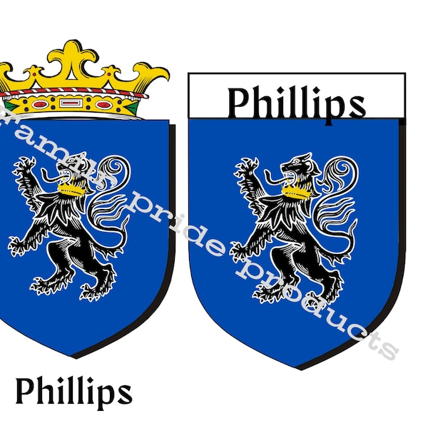 Phillips Heraldry - Etsy