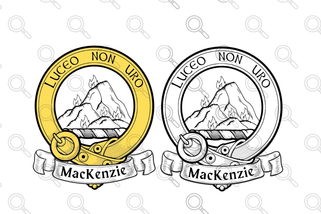 Mackenzie Crest Badge Png, Scottish Clan Mackenzie Crest, Family Crest ...