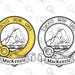 Mackenzie Crest Badge Png, Scottish Clan Mackenzie Crest, Family Crest ...