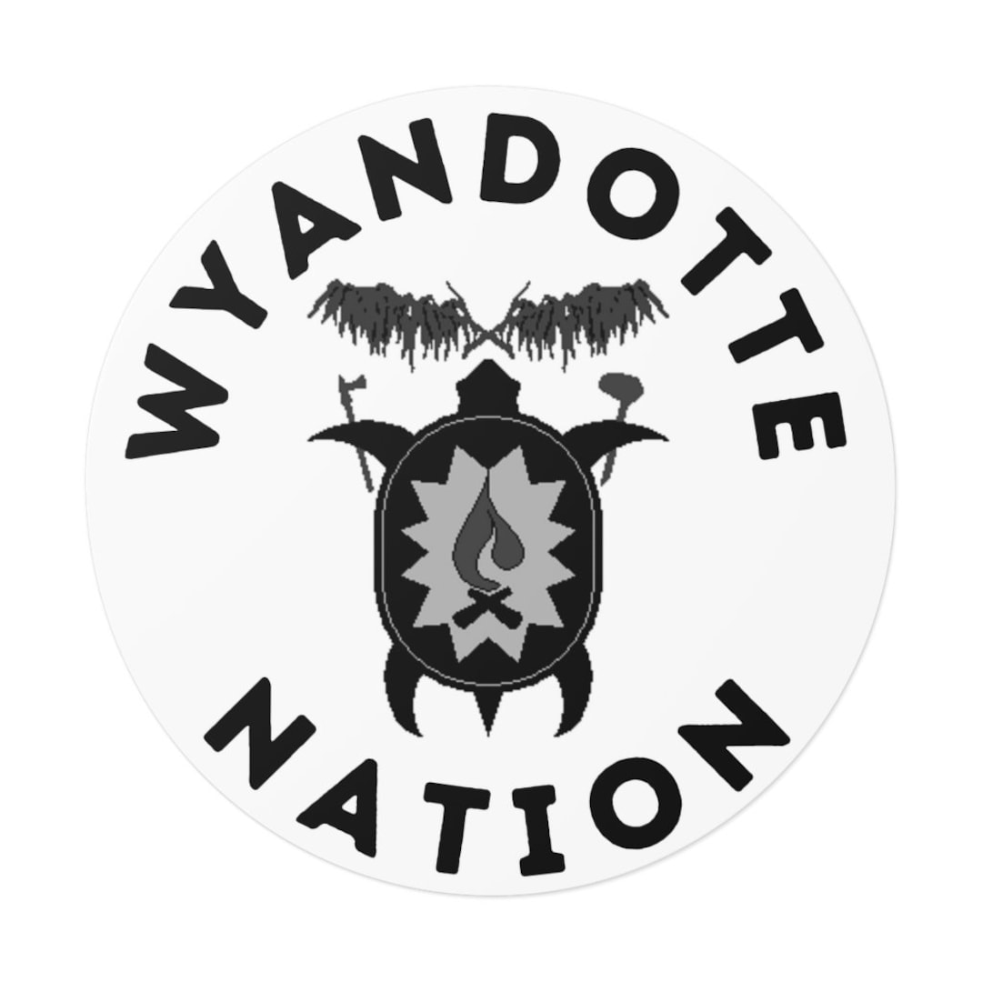 Proud to Be Wyandotte Wyandotte Nation Seal & Symbol Round - Etsy
