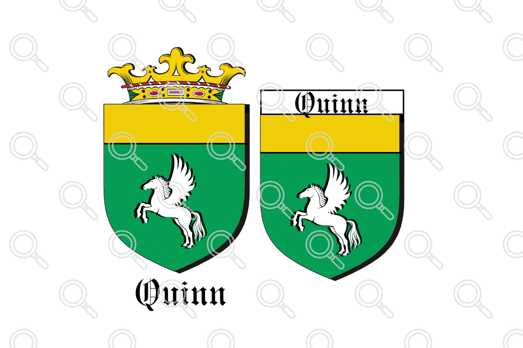 2 - Irish Quinn Family Coat of Arms PNG | Irish Quinn Family Crest ...