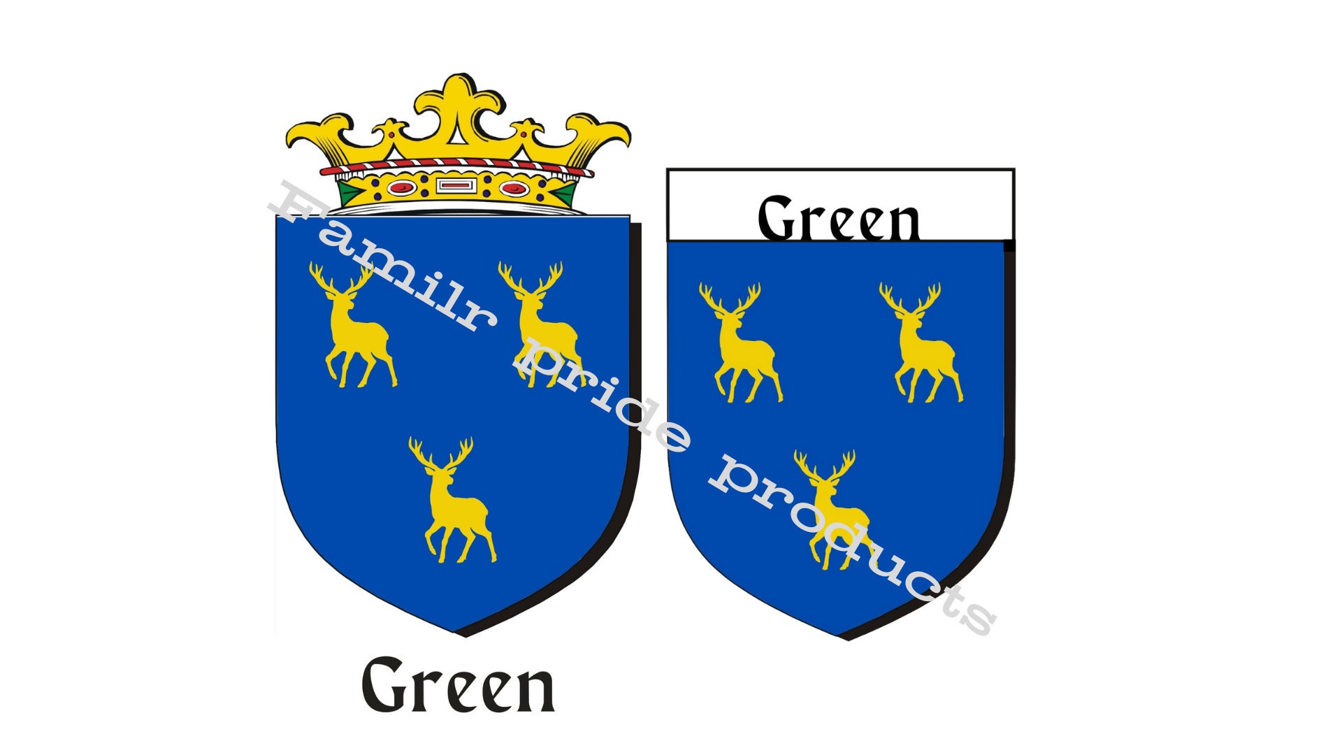 2 Green Family Coat of Arms Downloads | Greene Family Crest Download ...