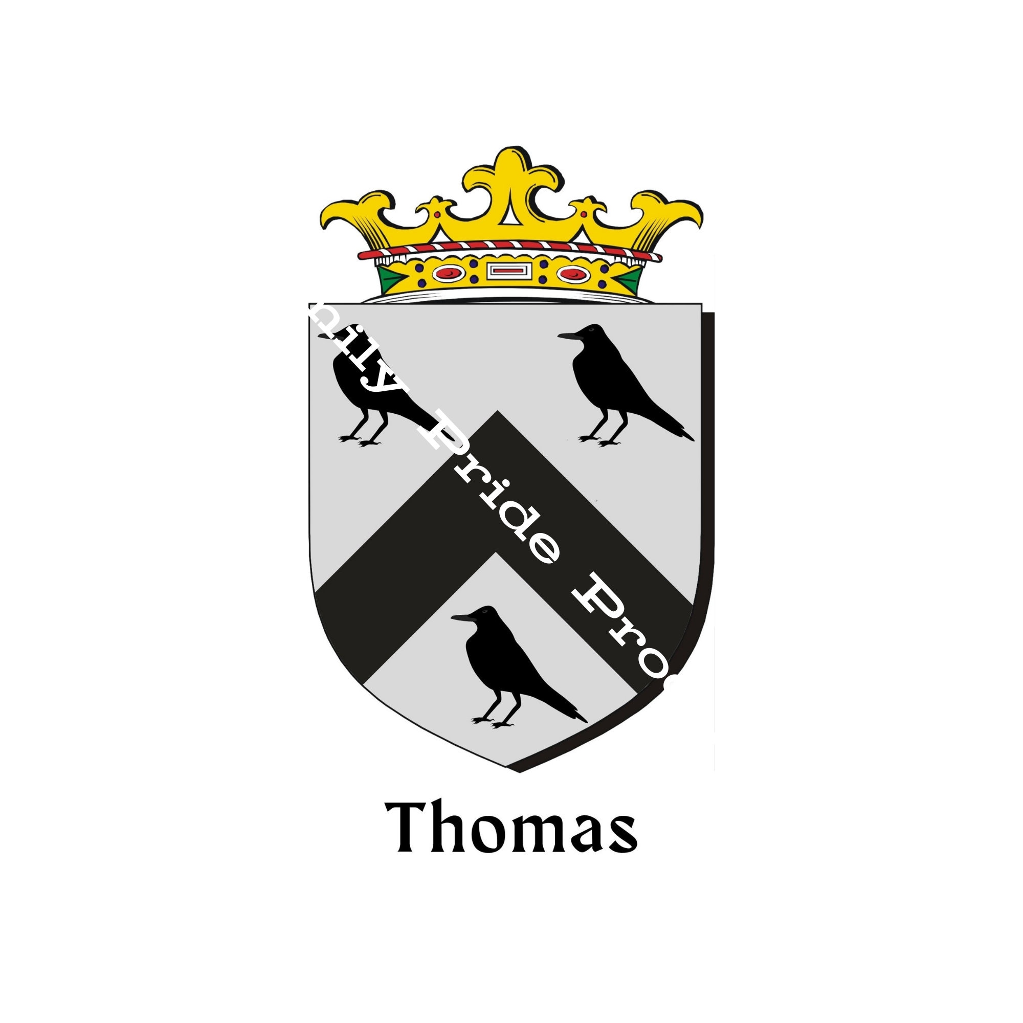 2 Thomas Family Coat of Arms Files | Thomas Family Crest Download Cut ...