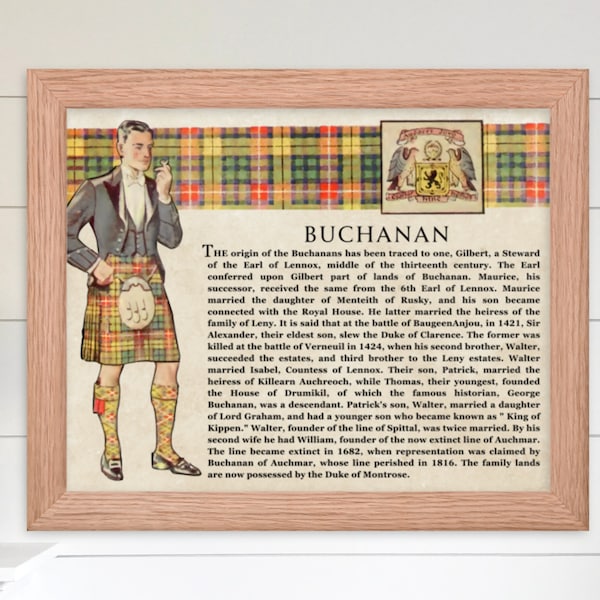 Buchanan Clan - Etsy