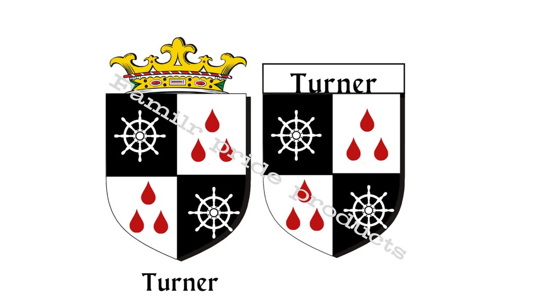 2 Turner Family Coat of Arms Downloads | Turner Family Crest Download ...