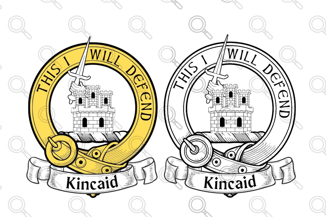 Kincaid Crest Badge PNG | Kincaid Clan Family Crest & Coat of Arms ...