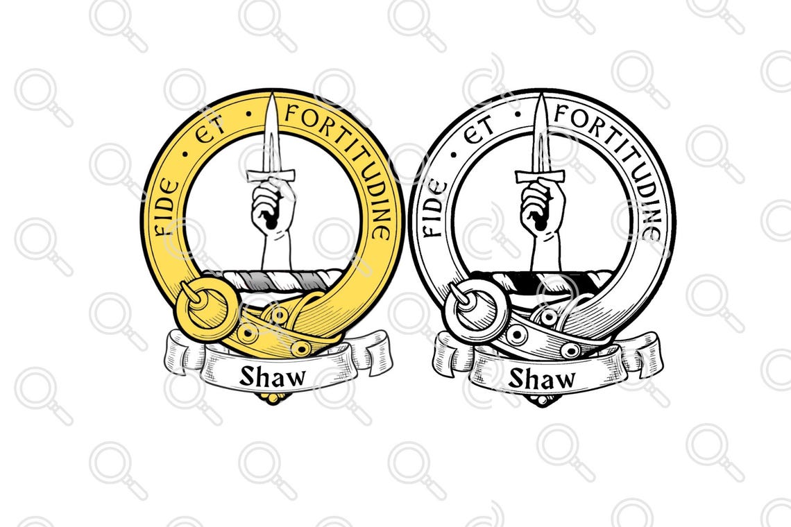 Shaw Crest Badge Png, Scottish Clan Crest, Family Crest, Coat of Arms ...