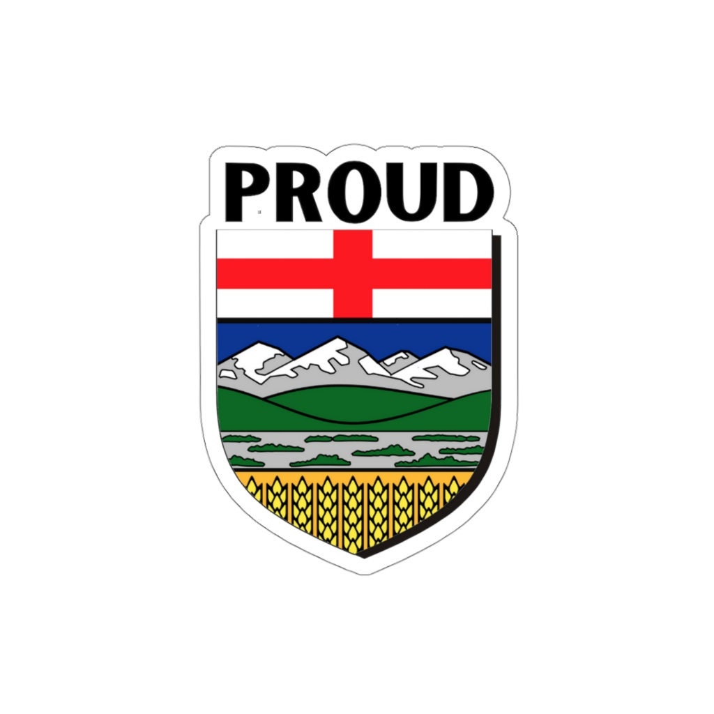 Proud British Columbia Canada Vinyl Die-Cut Stickers Proud Canadian BC ...