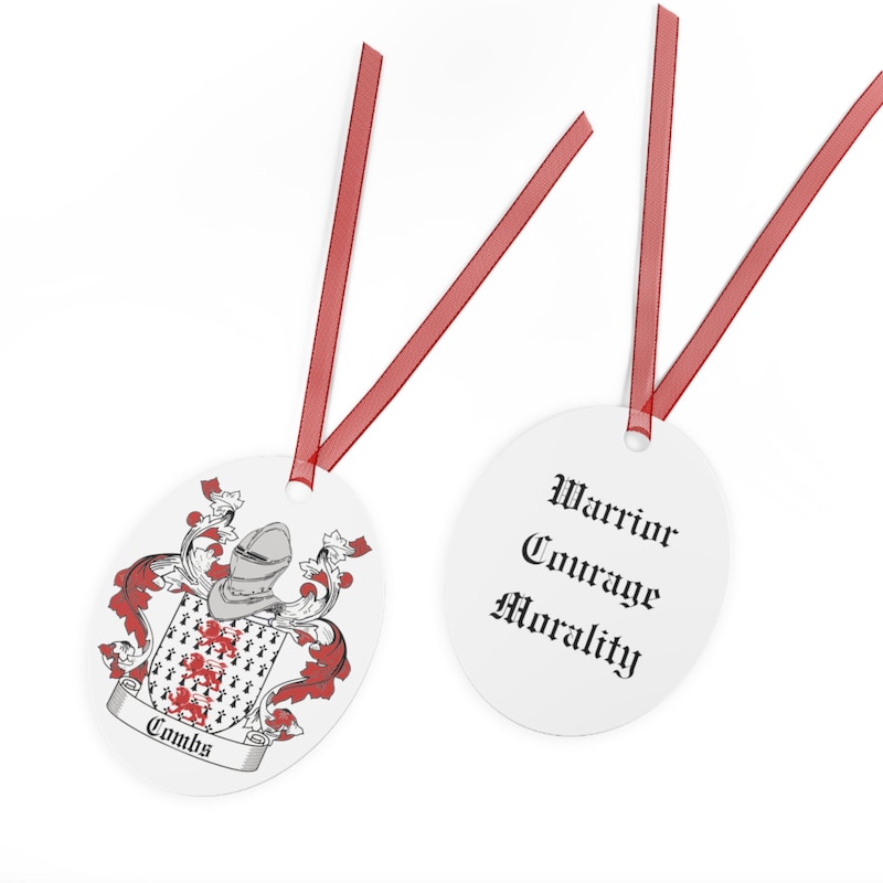 Custom Surname Ornament - Etsy