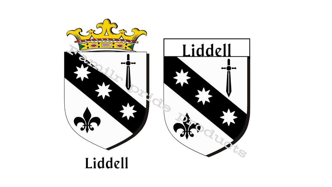 2 Liddell Family Coat of Arms Downloads | Liddell Family Crest Download ...