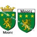 2 - Moore Family Coat of Arms Files | Moore Family Crest Download Cut ...