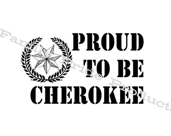 Cherokee Nation Svg | Etsy