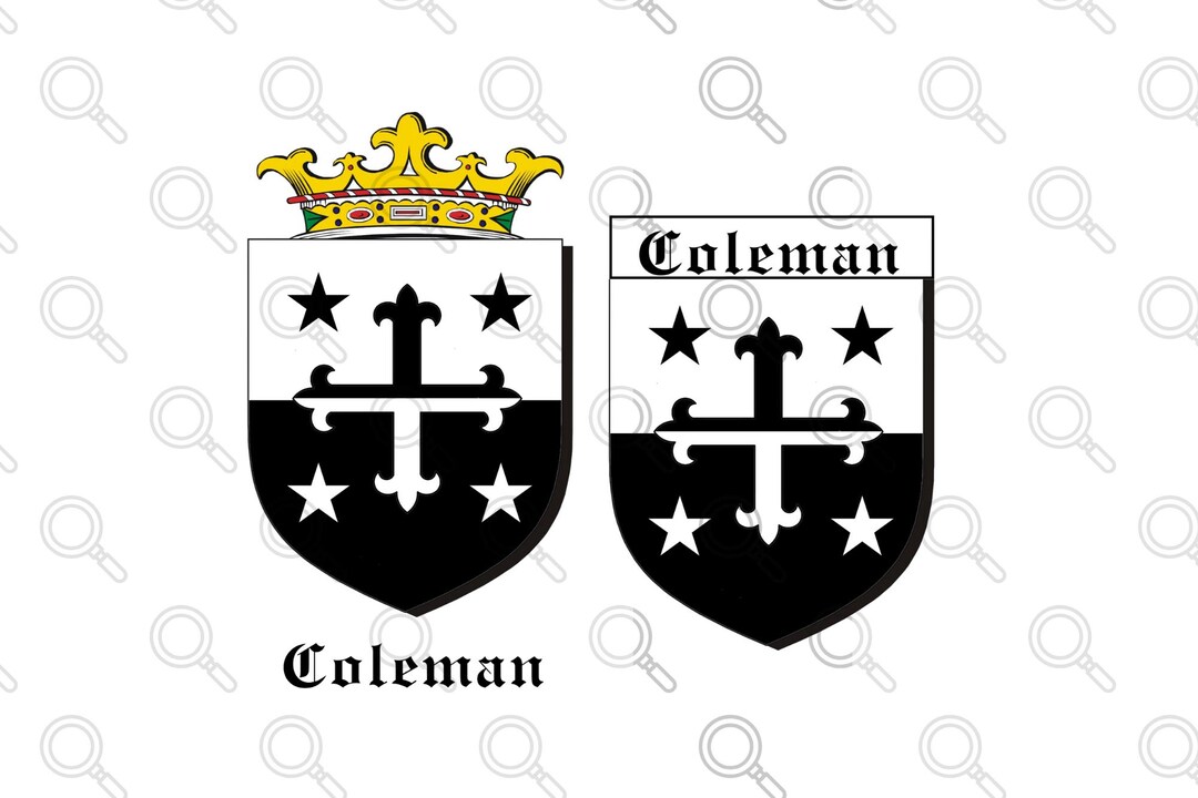 Coleman Family Coat of Arms PNG | Coleman Family Crest Download Cut ...