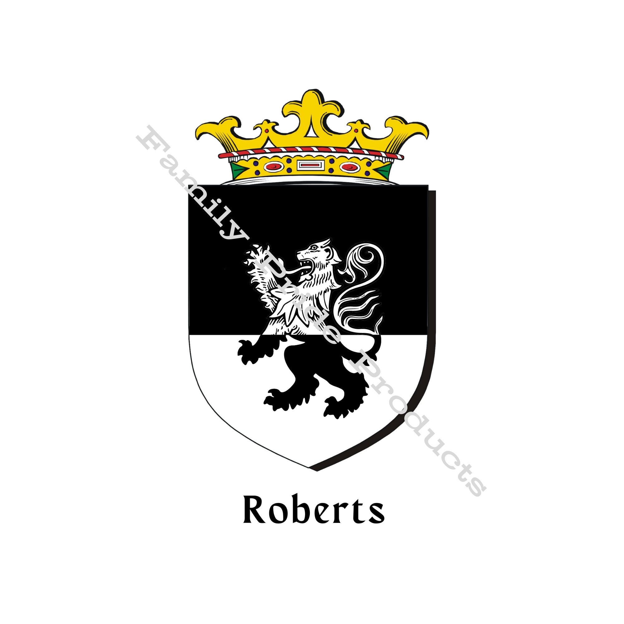2 Roberts Family Coat of Arms Downloads | Roberts Family Crest Download ...