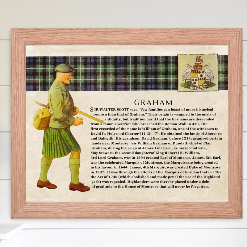 Graham Clan - Etsy