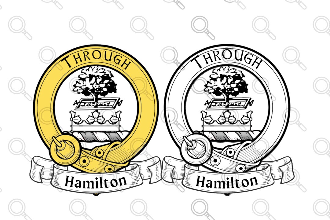 Hamilton Crest Badge Png, Scottish Clan Hamilton Crest, Family Crest ...