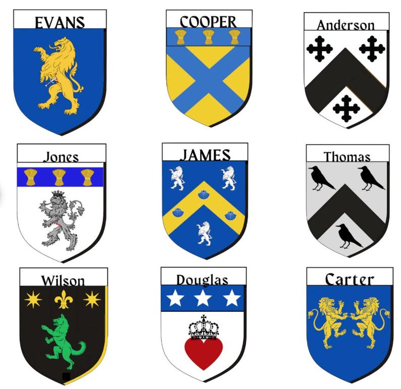 2 O'connell Family Coat of Arms Files | Surname O'connell Family Crest ...