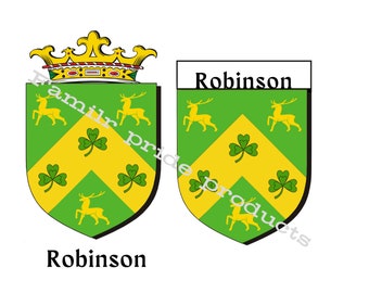 Robinson Family Crest Svg - Etsy