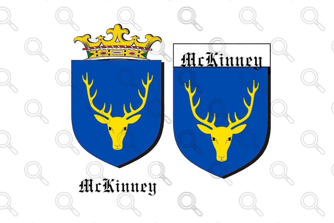 2 Mckinney Family Coat of Arms Files | Surname Mckinney Family Crest ...