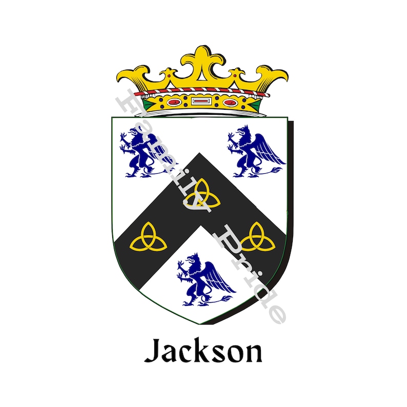 2 - Jackson Family Coat of Arms Downloads | Jackson Family Crest ...