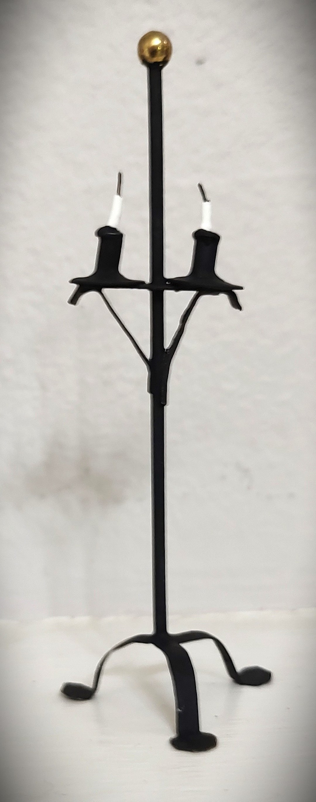 Miniature Wrought Iron Candle Stand - Etsy