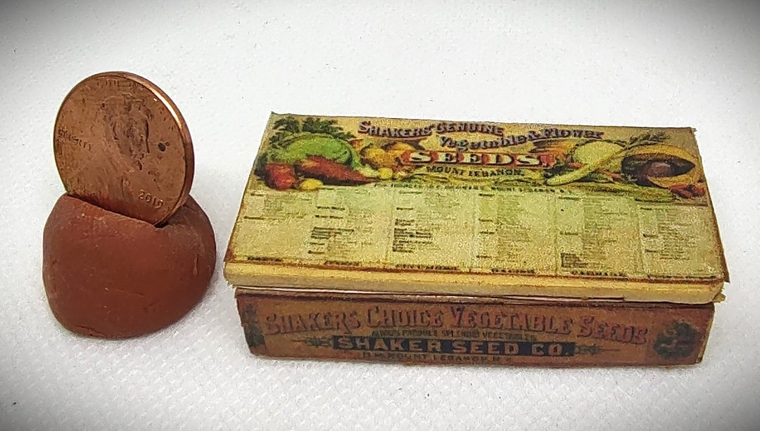 Miniature Shaker Style Seed Box - Etsy