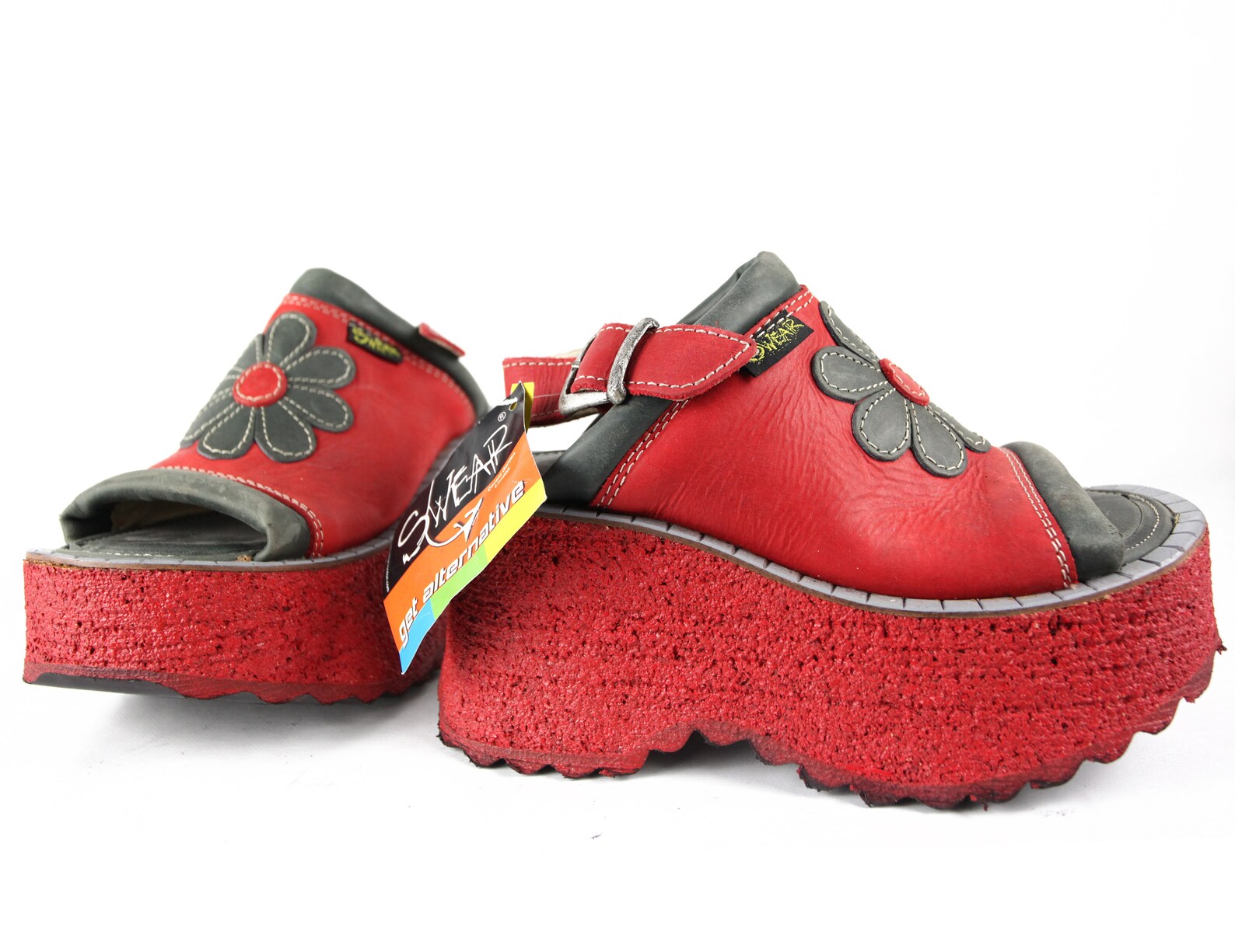 SWEAR 90'S MEGA PLATFORM sandals / plateau / 90s / rave / | Etsy