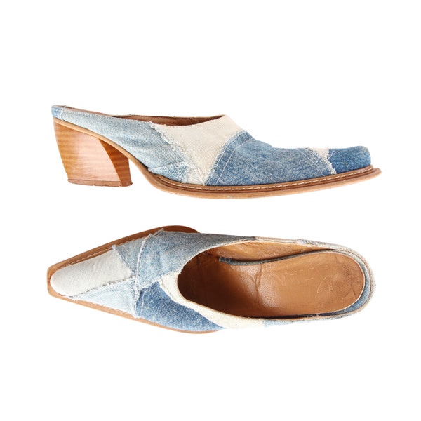 2000s Vintage Mules - Etsy