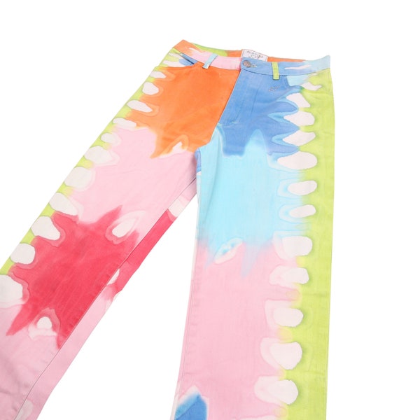 Abstract Jeans - Etsy