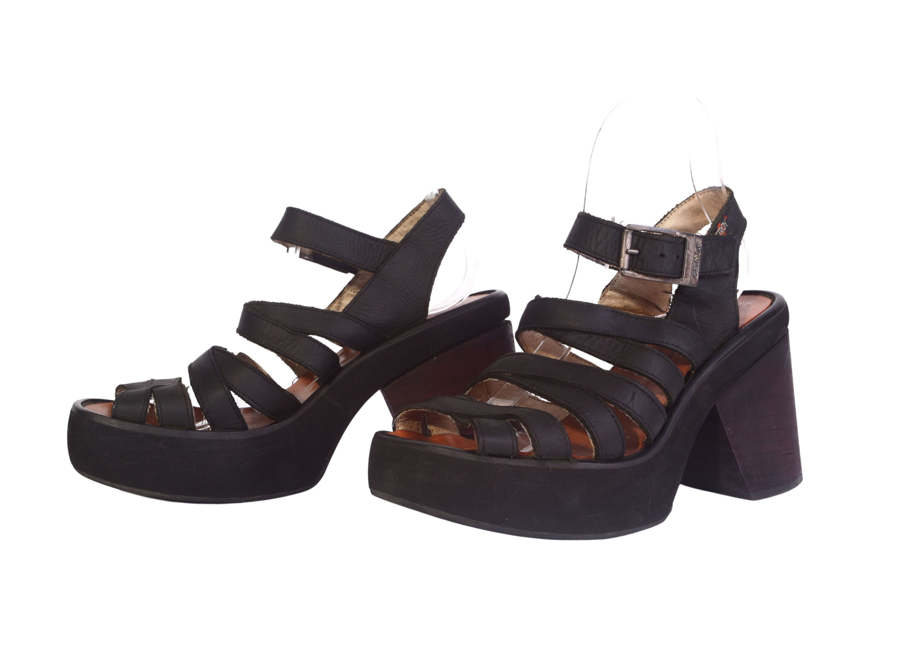 DESTROY PLATFORM SANDALS / True 90'S / Heels / Slip-ons / | Etsy