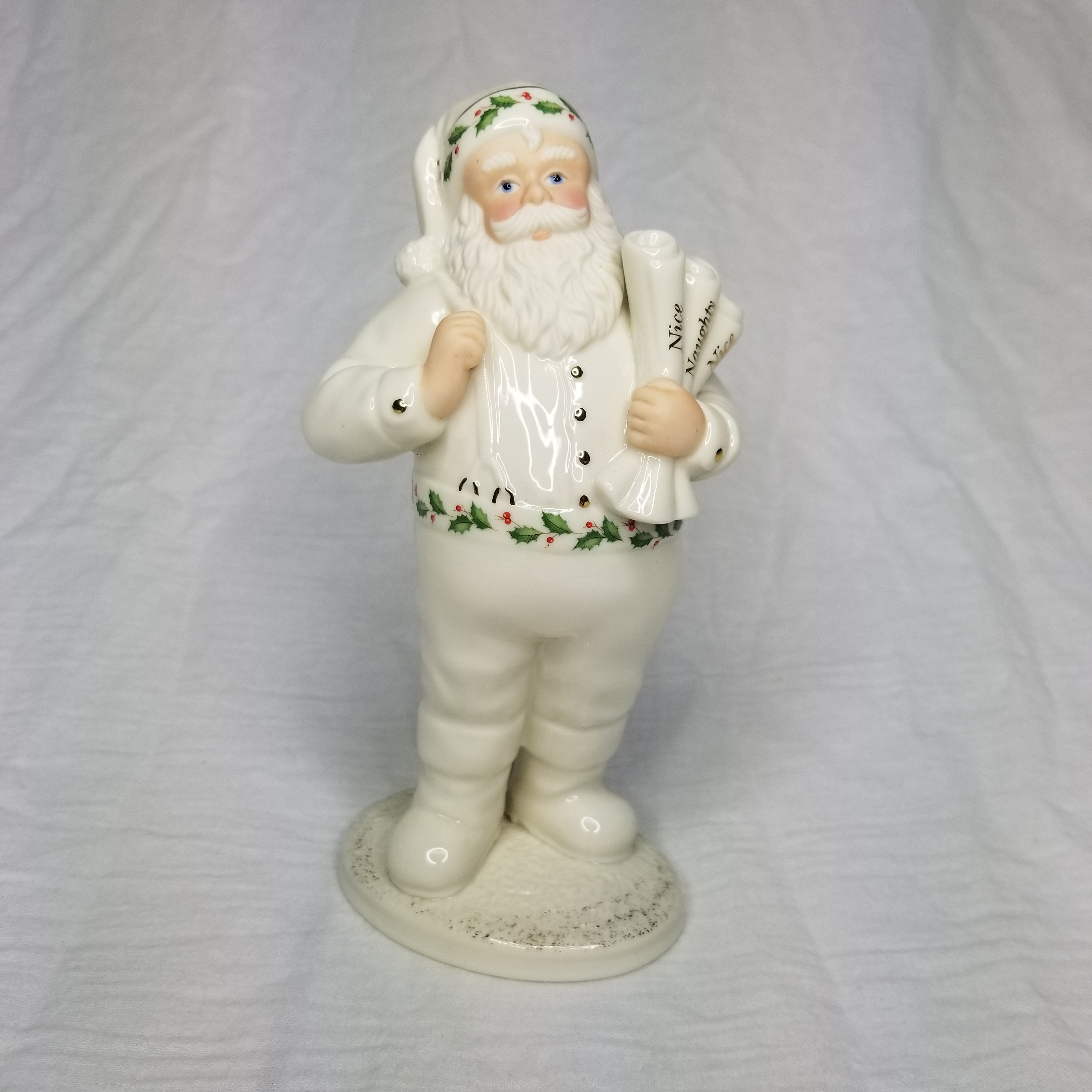 Lenox Porcelain Santa - Etsy