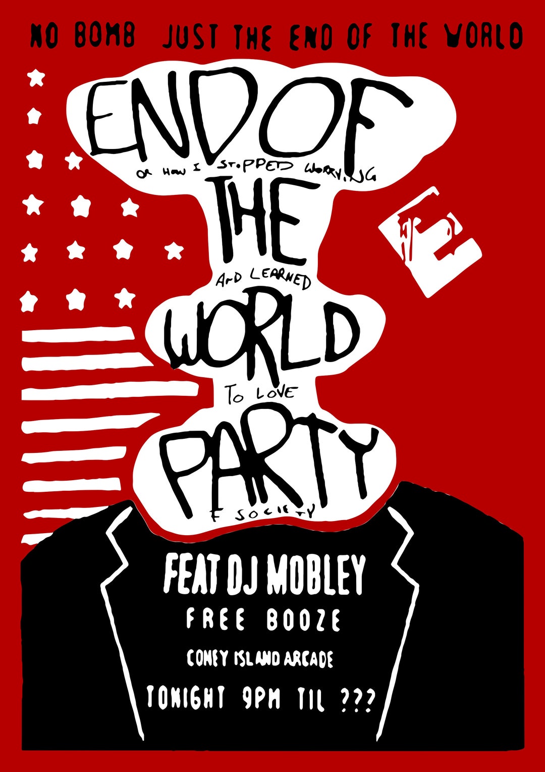 Mr. Robot - End of the World Party Poster Artwork Download AI/JPEG Hi ...