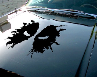 Badass car decal | Etsy