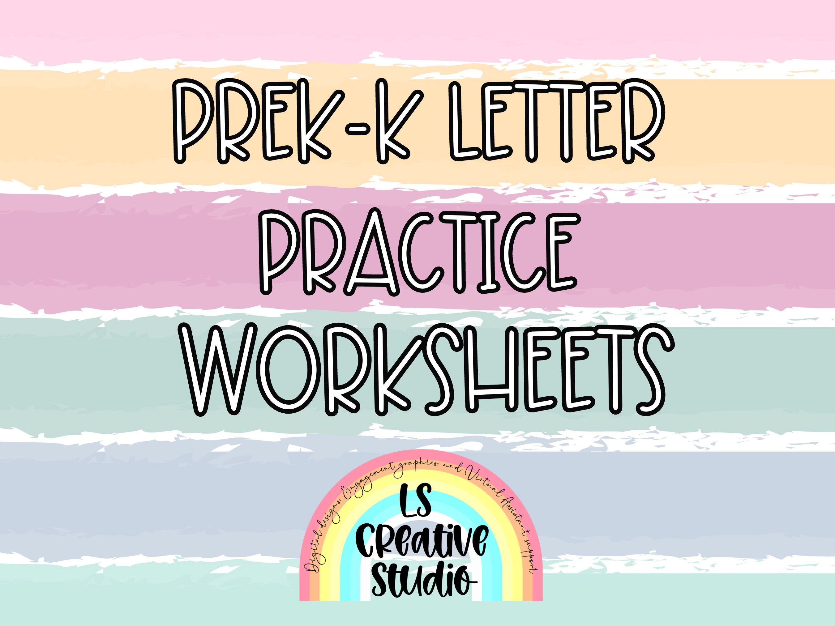Prek-k Letter Practice Worksheets | Alphabet Recognition Workbook for ...
