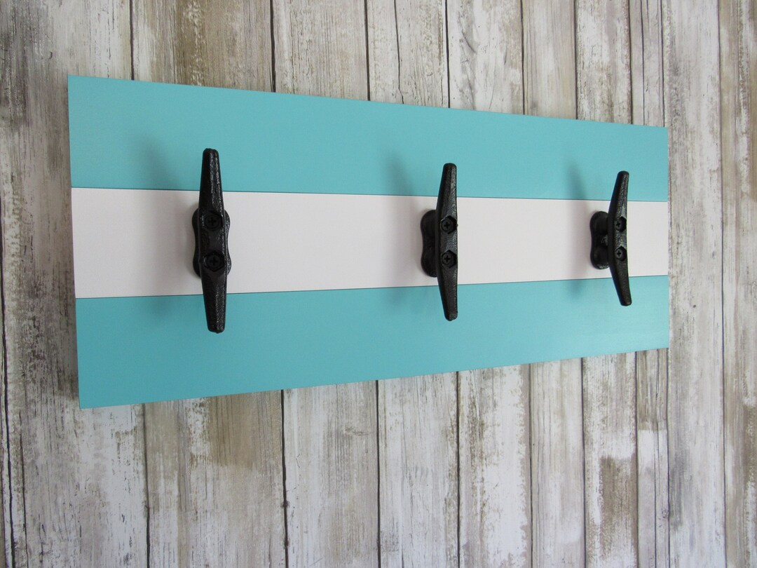 Nautical Coat Rack-farmhouse Coat Rack Wall Mount-coastal Decor-boat ...