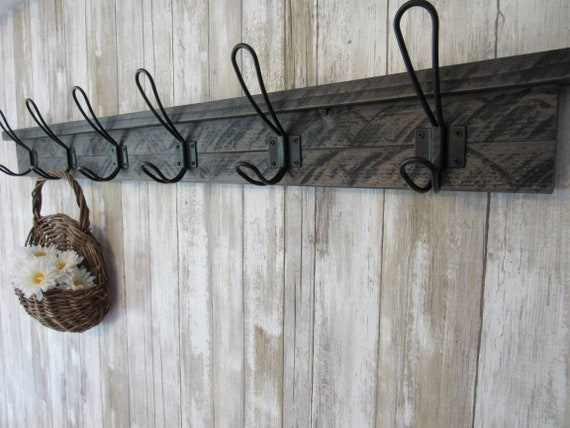 Rustic Wooden Wall Coat Rack – Tradingbasis