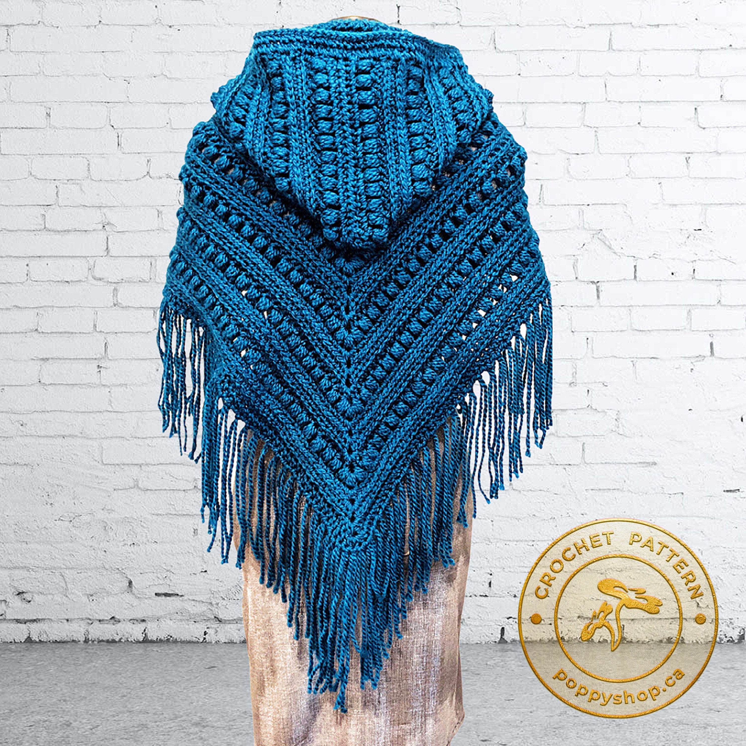 Hooded Poncho Crochet Pattern 31 Winter Crochet Poncho Patterns
