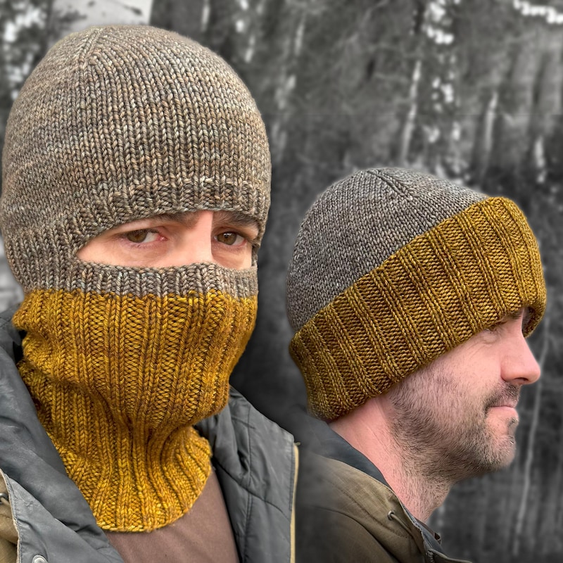 Knitted Mask Men - Etsy