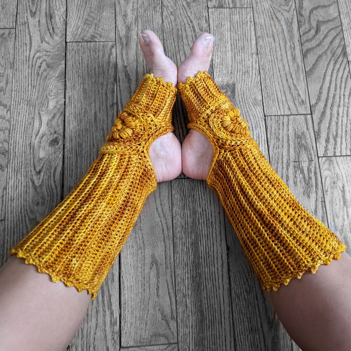 Crochet Yoga Socks Pattern Prana Yoga Socks Crochet Leg Etsy