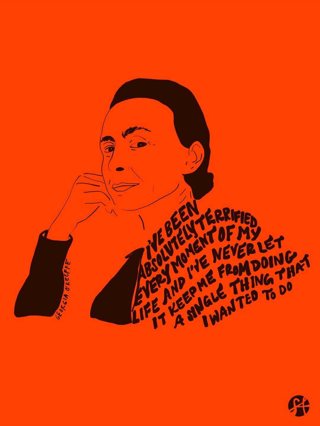 Georgia O'keeffe Classroom Poster - Etsy