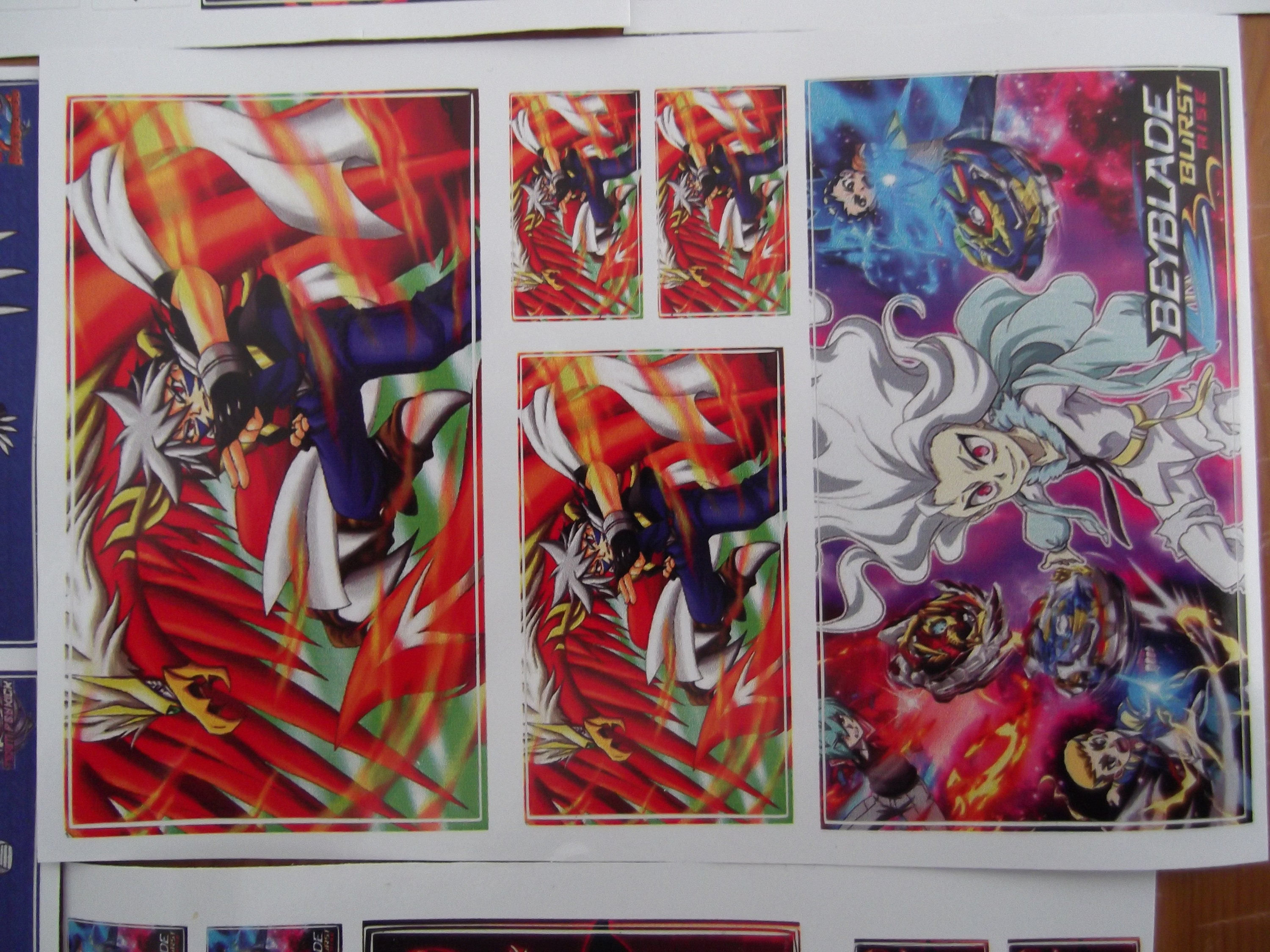 37 Beyblade Waterproof Vinyl Stickers Ideal for Arenas - Etsy UK